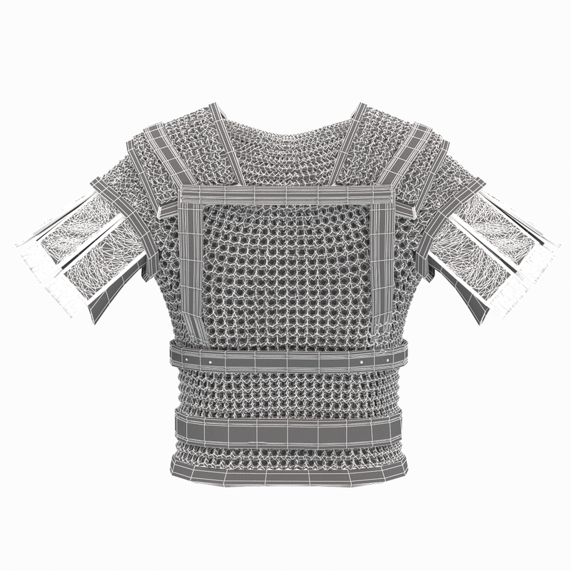 3D chain mail v2 - TurboSquid 1156332