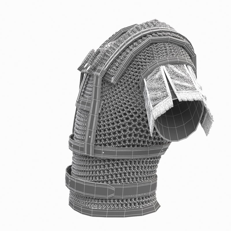 3D chain mail v2 - TurboSquid 1156332