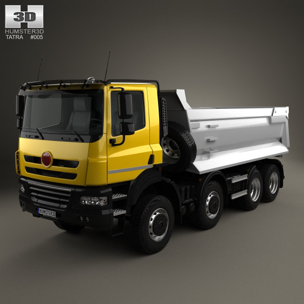 Tatra Phoenix自卸卡车4轴20113D模型 - TurboSquid 1156366