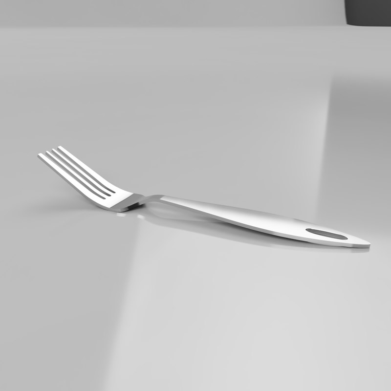 Kitchen fork 3D model - TurboSquid 1156632