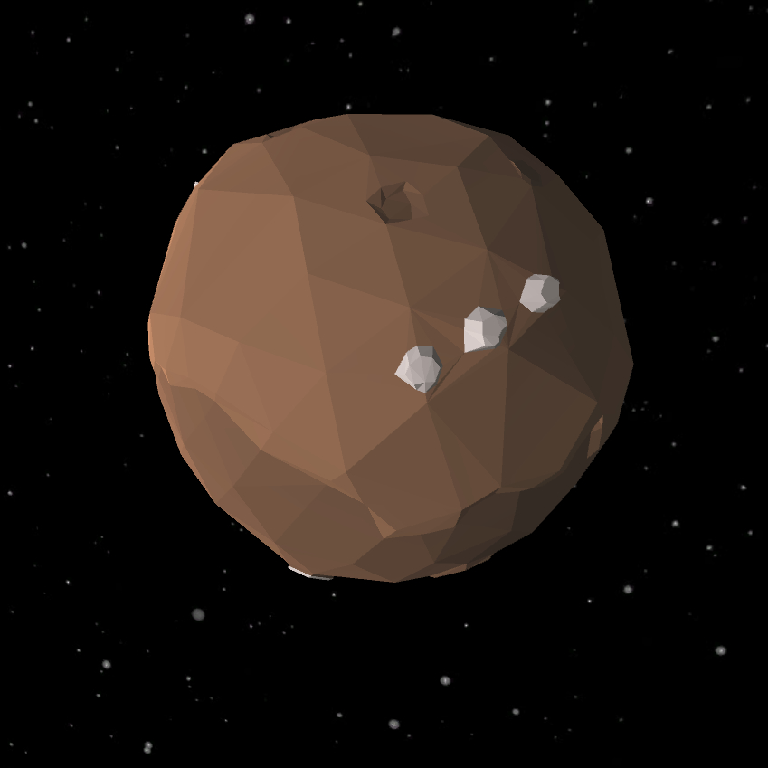 modelo 3d Low Poly Mars - TurboSquid 1156634