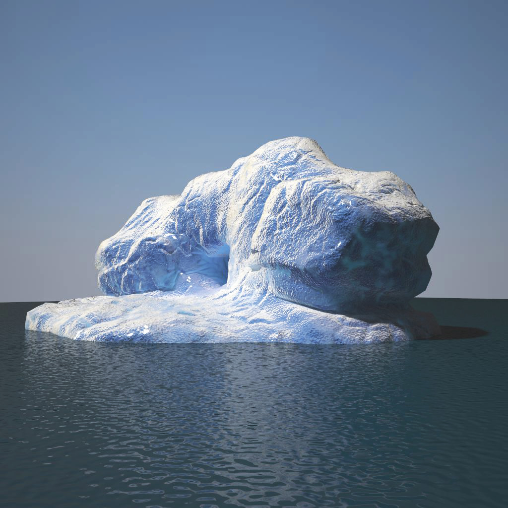 Iceberg v3 3D model - TurboSquid 1156641