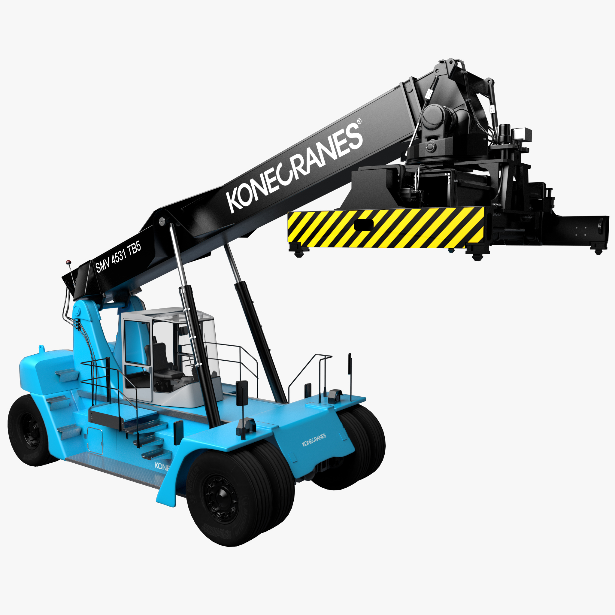 Reach stacker 3D - TurboSquid 1156685