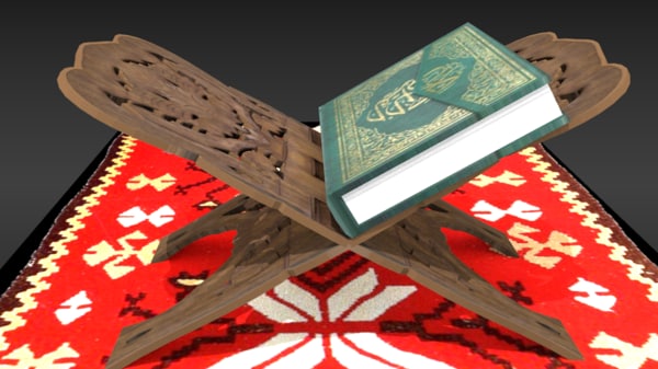 Free 3D Quran Models | TurboSquid