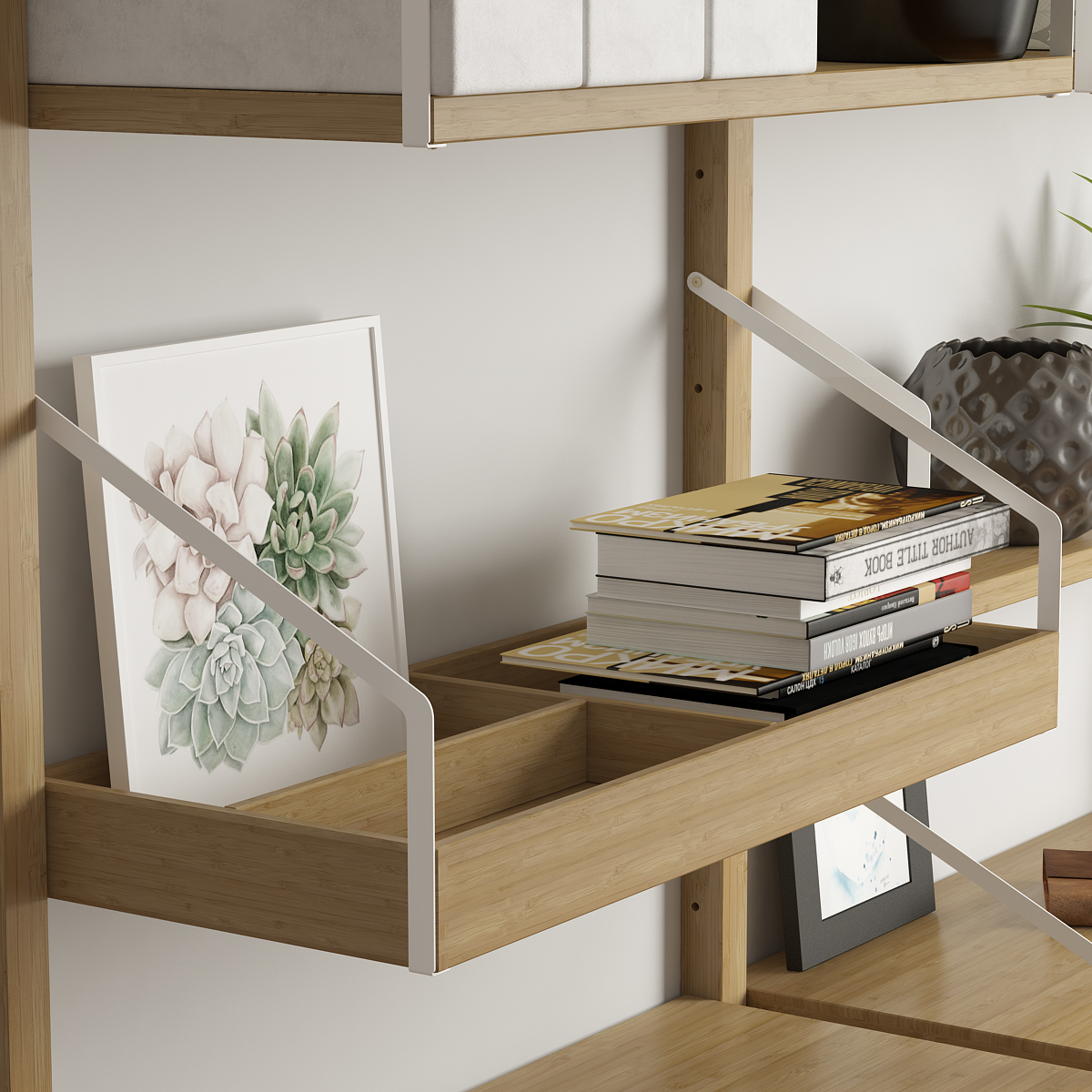 Decor shelf drawers 3D model - TurboSquid 1156776