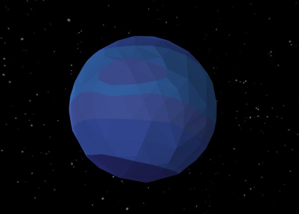 modelo 3d Low Poly Neptune - TurboSquid 1156816