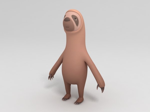 Sloth 3D Models for Download | TurboSquid