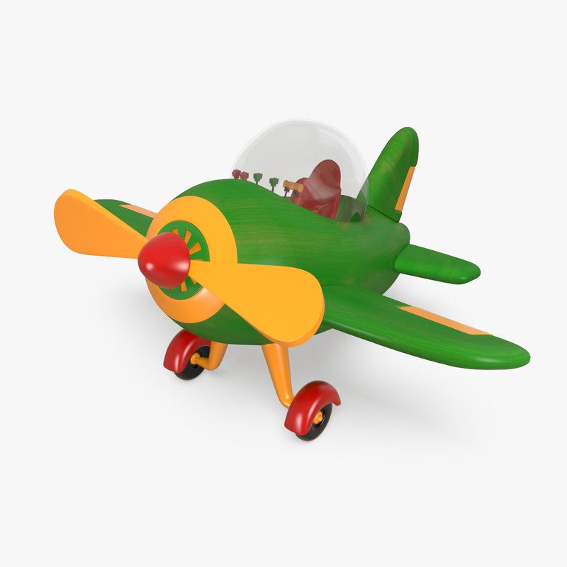 3D realistic toy airplane - TurboSquid 1157231