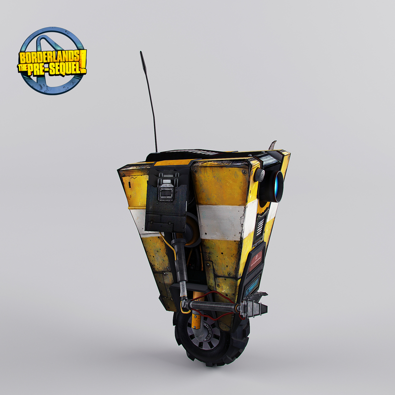 3D claptrap borderlands - TurboSquid 1157240