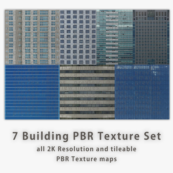 Texture building texture set