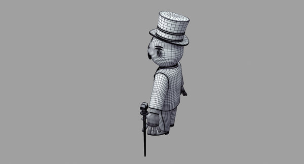 3D mr monopoly model - TurboSquid 1157355