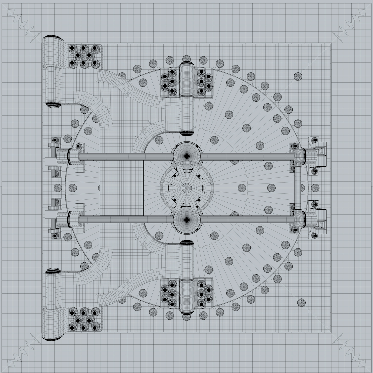 Vault door model - TurboSquid 1157369