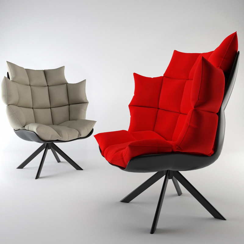 Husk chair model - TurboSquid 1157449