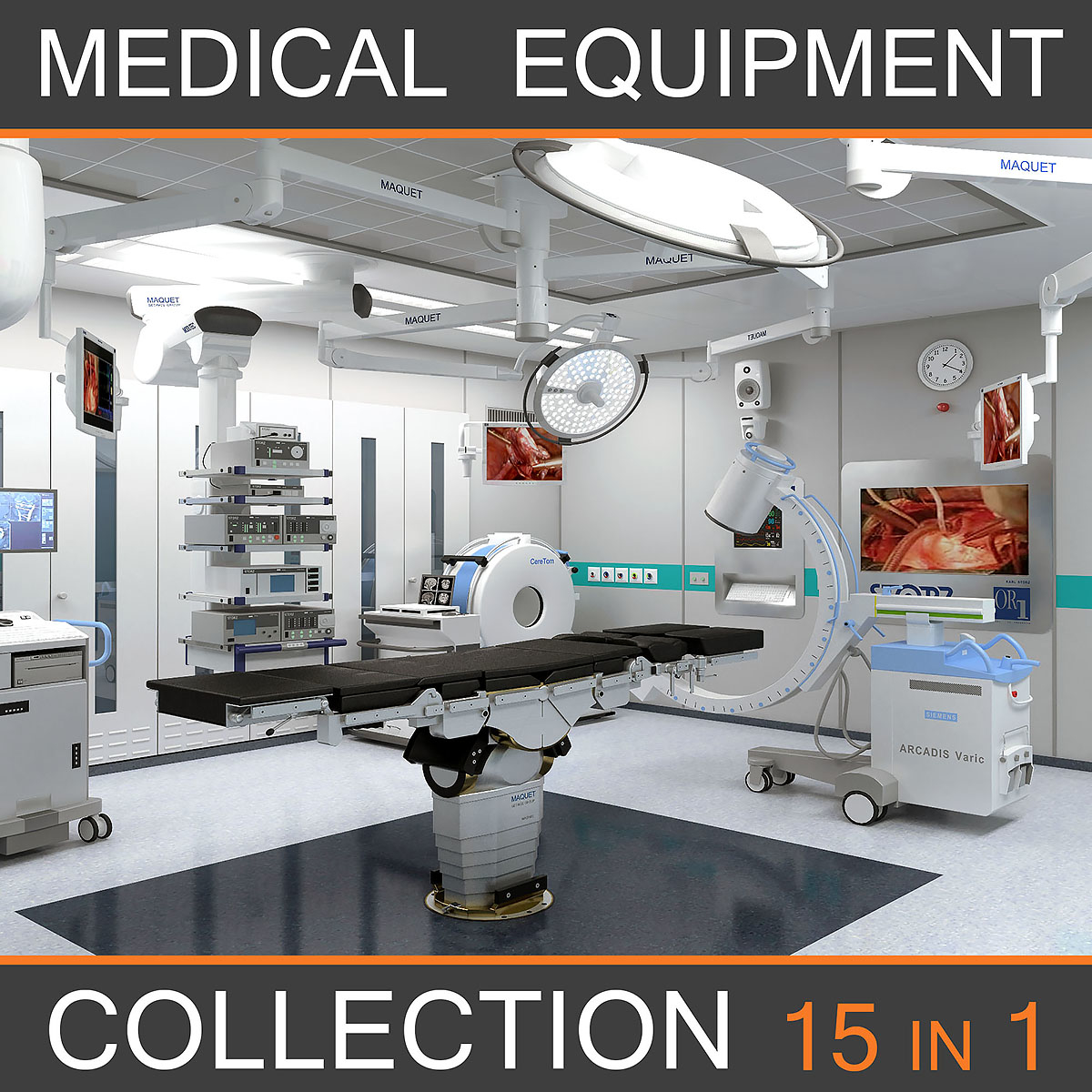 3D medical equipment model - TurboSquid 1157620