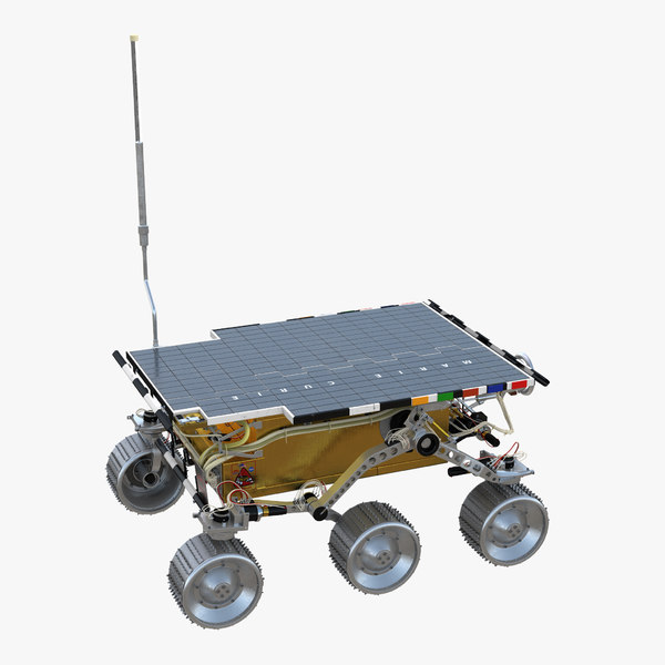 sojourner rover 3d model