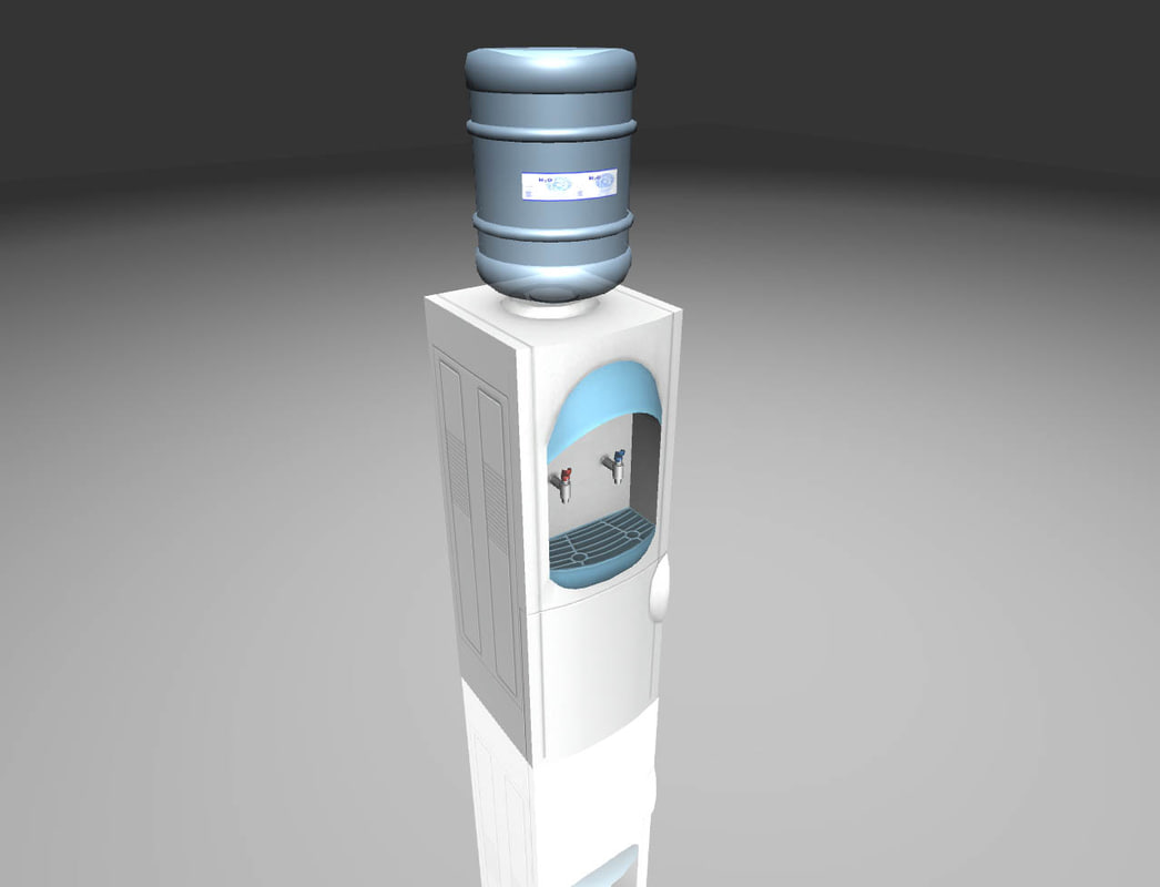 3D water cooler model - TurboSquid 1157729
