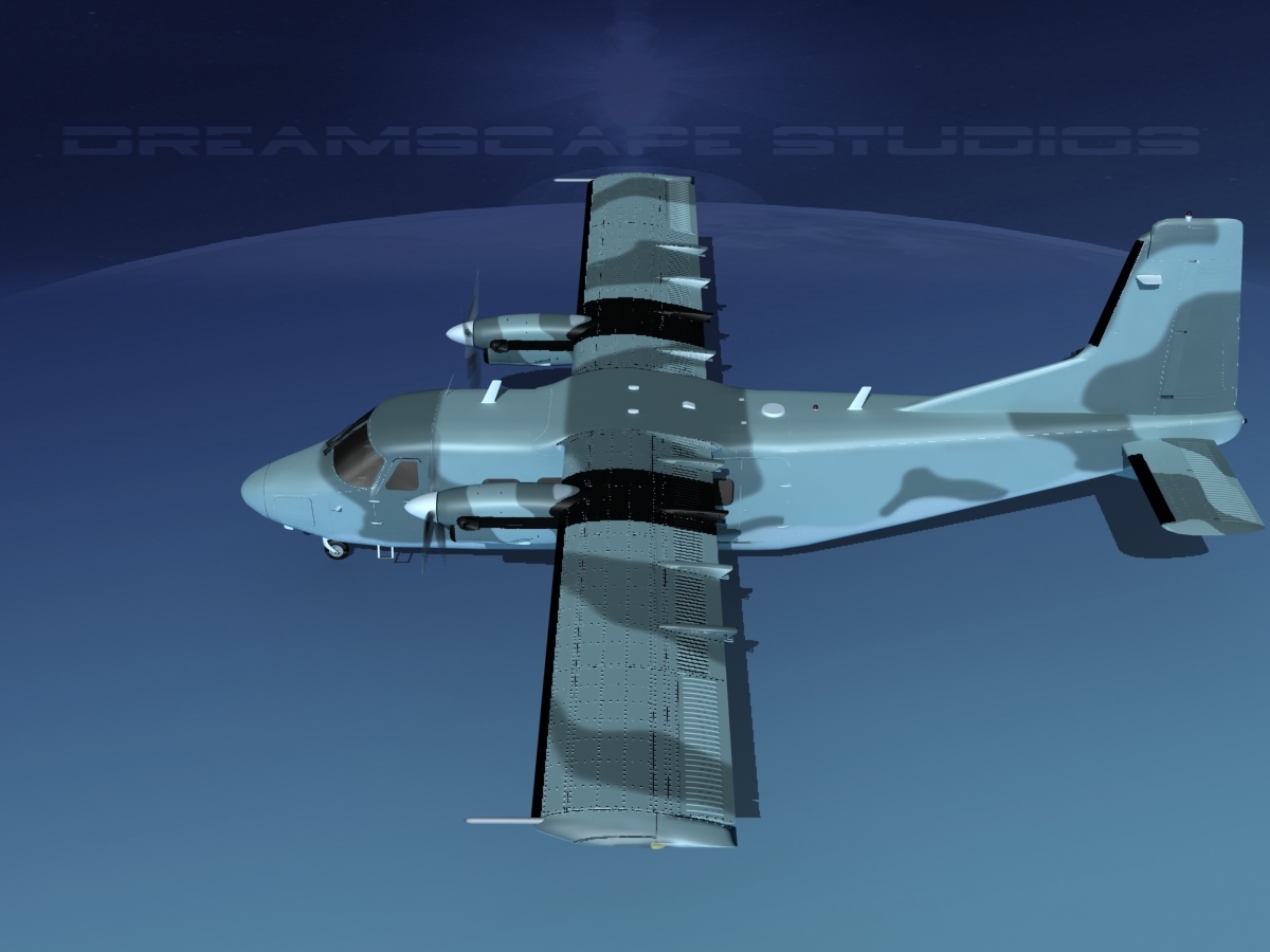 Aircraft harbin y-12 ii 3D model - TurboSquid 1157817