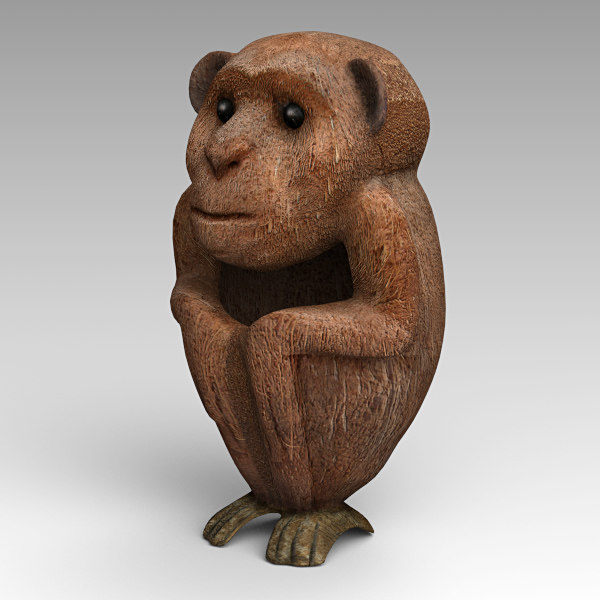 Coco monkey 3D - TurboSquid 1157917