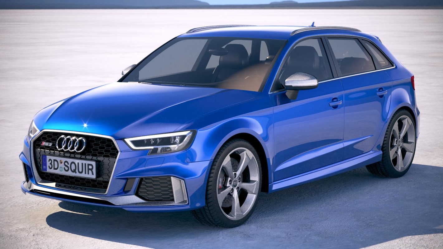 Audi rs3 sportback 3D model - TurboSquid 1157936