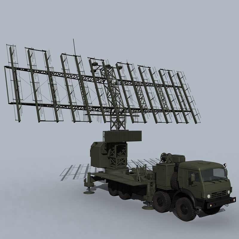 Russian mobile radar 3D model - TurboSquid 1157946