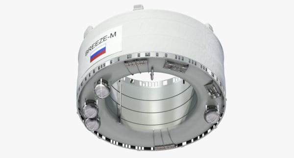 Briz-m breeze-m upper stage 3D model - TurboSquid 1158017