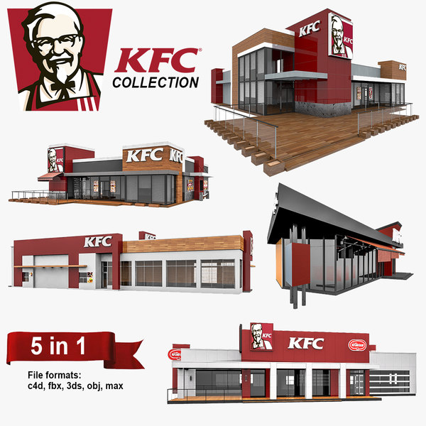 KFC 3D Models for Download | TurboSquid
