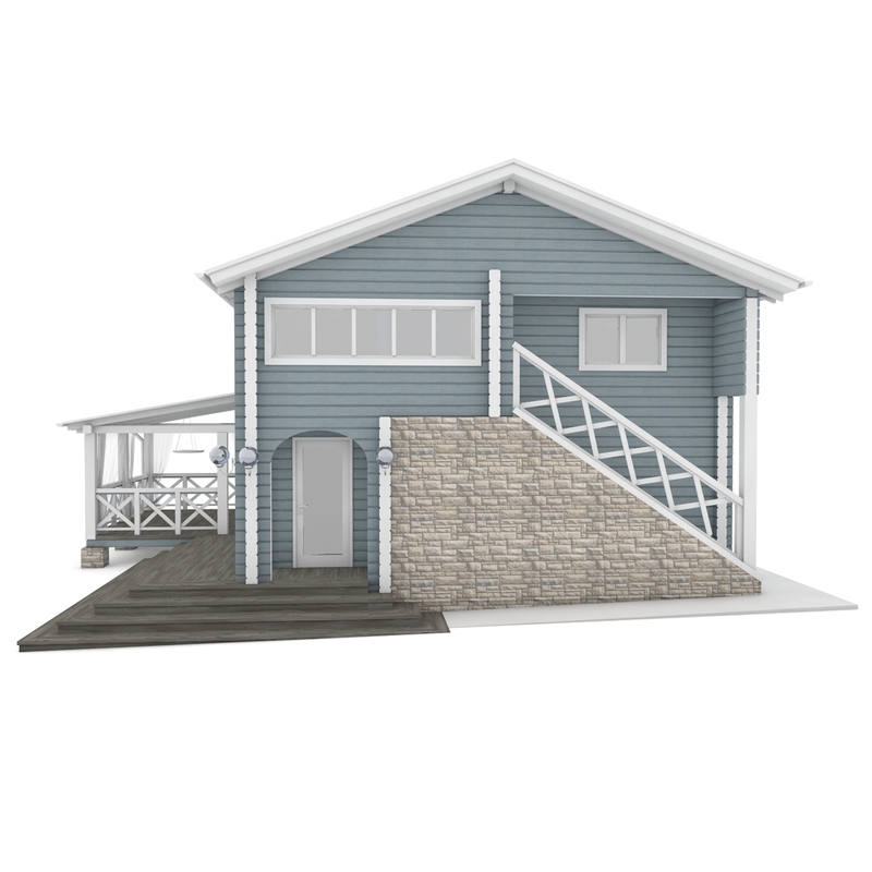 Rest house american 3D - TurboSquid 1158201