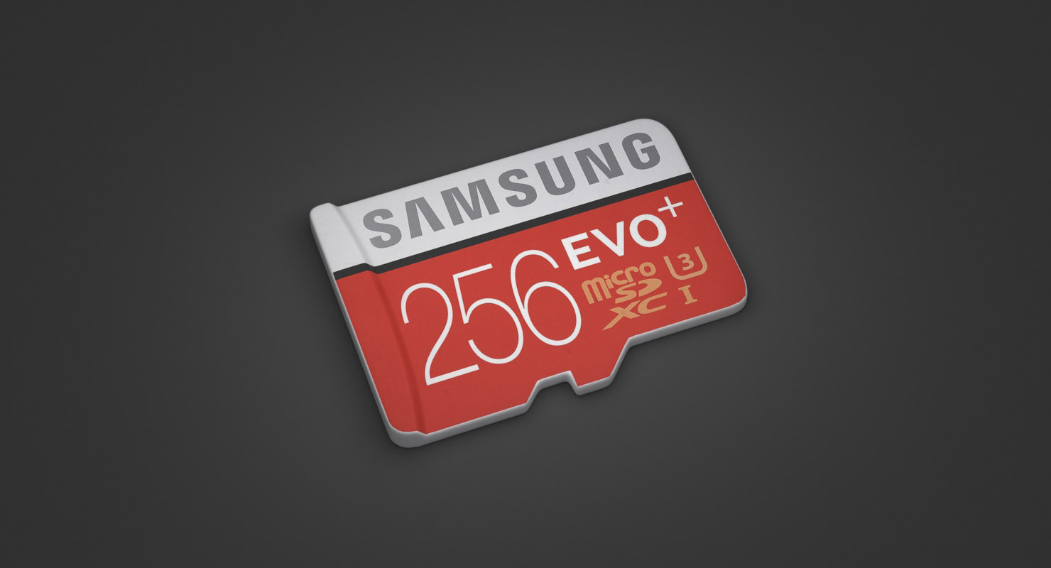 Micro sd card 3D model - TurboSquid 1158422