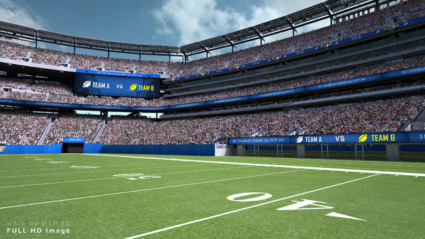 3D football stadium audience animations - TurboSquid 1158560