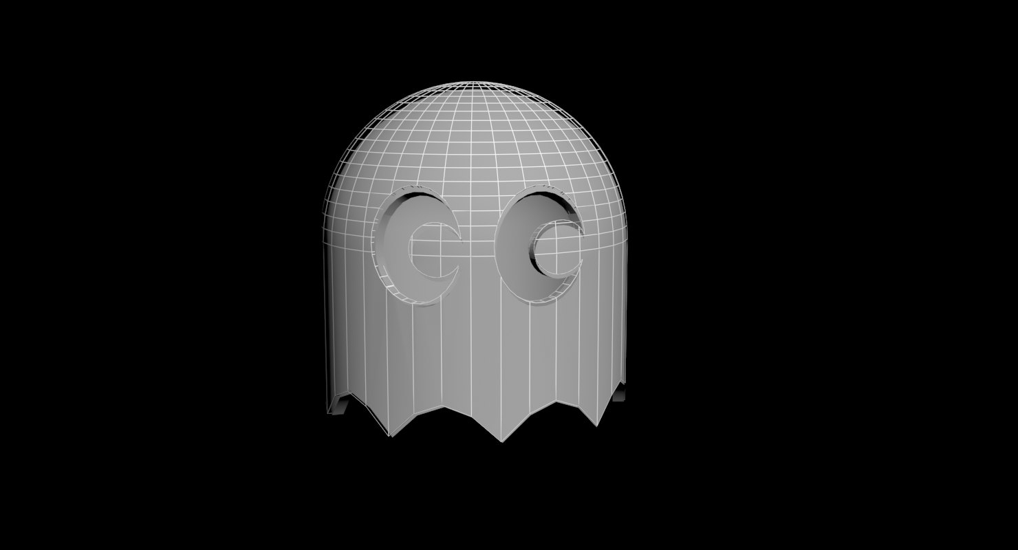 3D pacman ghost - TurboSquid 1158627
