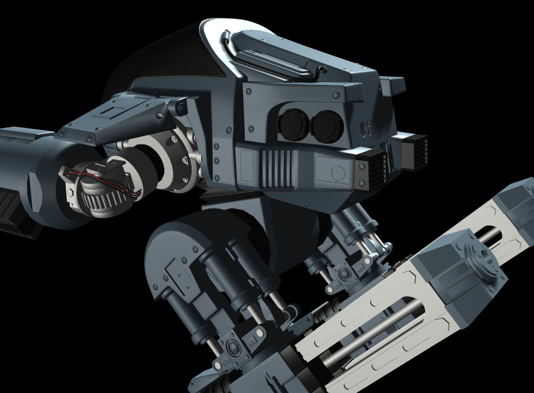 3D ed-209 ed 209 - TurboSquid 1158660
