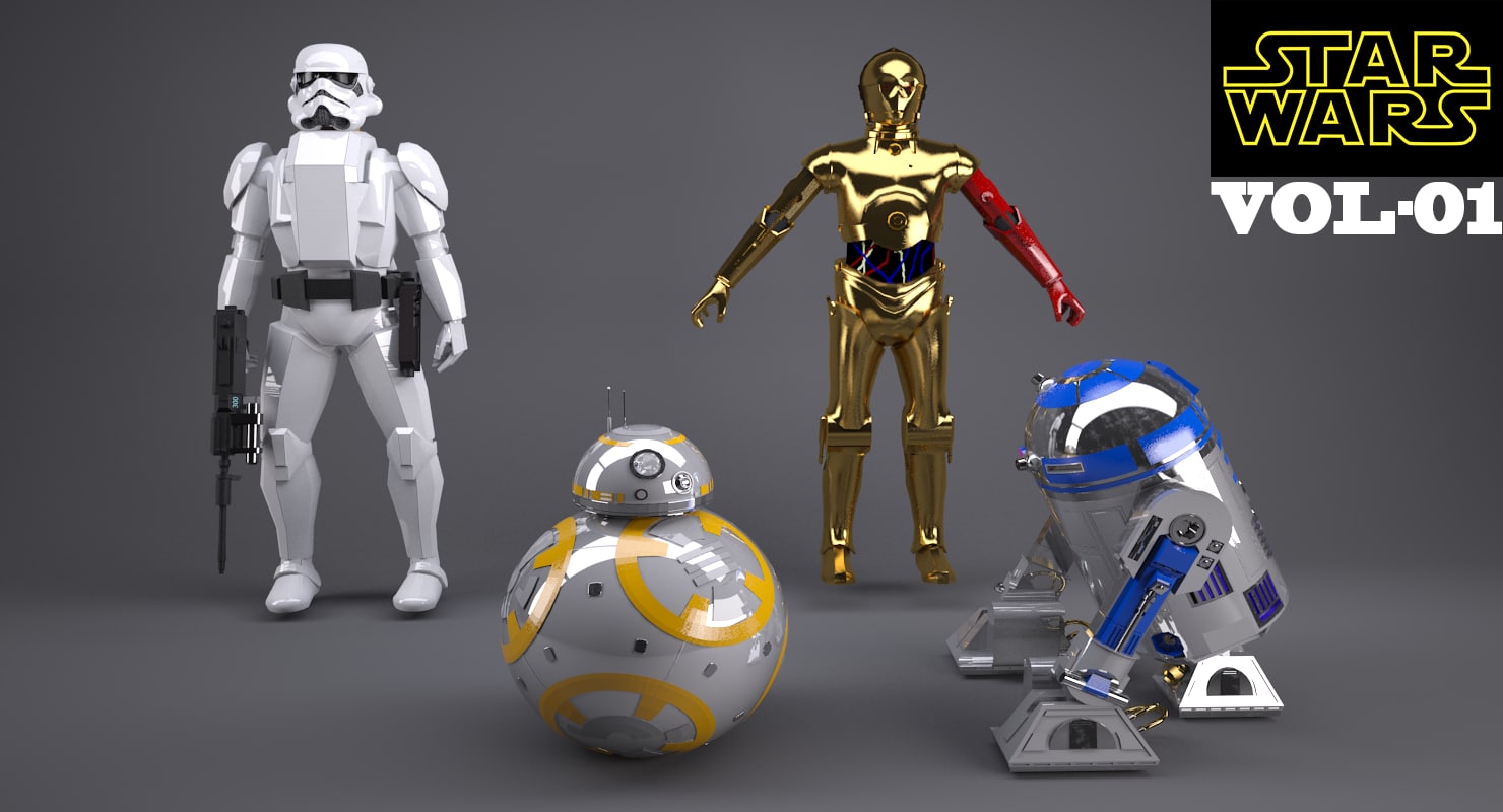 3D starwars vol-01 - TurboSquid 1158893