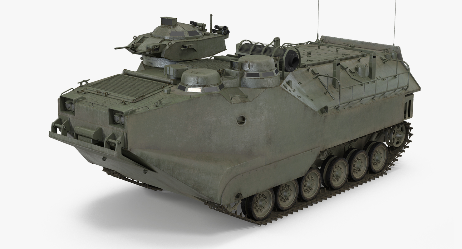 3D model assault amphibious vehicle aav7 - TurboSquid 1159019