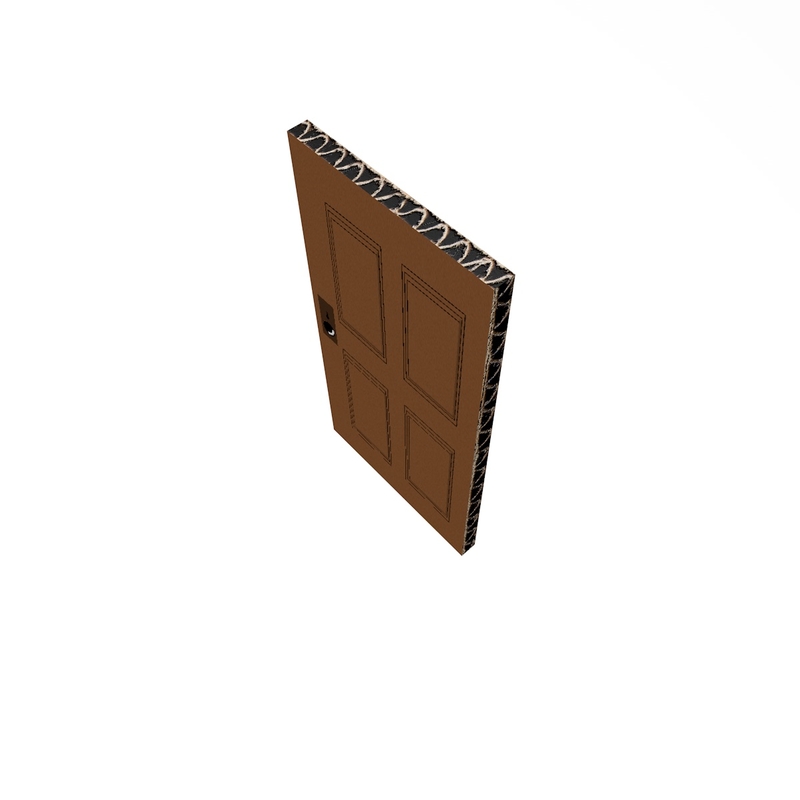 3D model paper door - TurboSquid 1159058