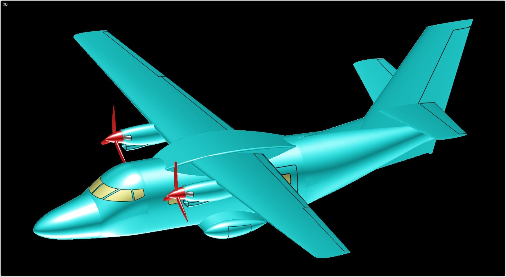 3D czech l410 turbolet aircraft - TurboSquid 1159078