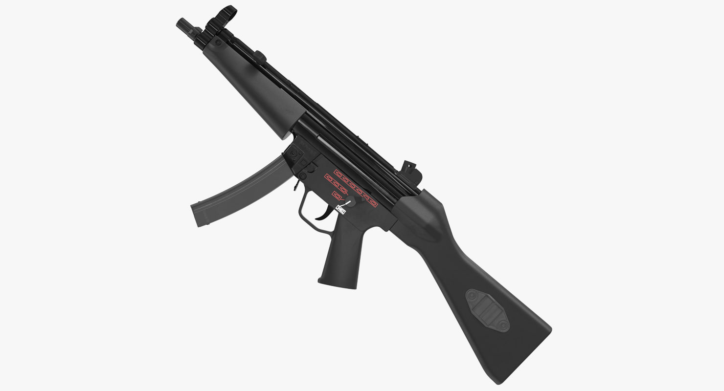 Mp5 smg german submachine gun 3D - TurboSquid 1159104