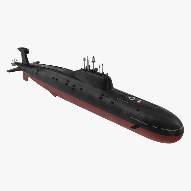 Nuclear powered attack submarine 3D model - TurboSquid 1159108