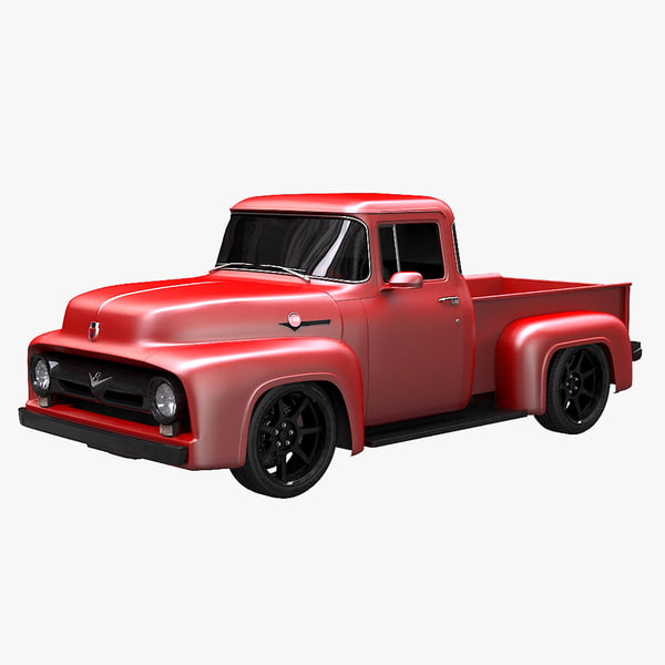 Ford F-100 3D Models for Download | TurboSquid