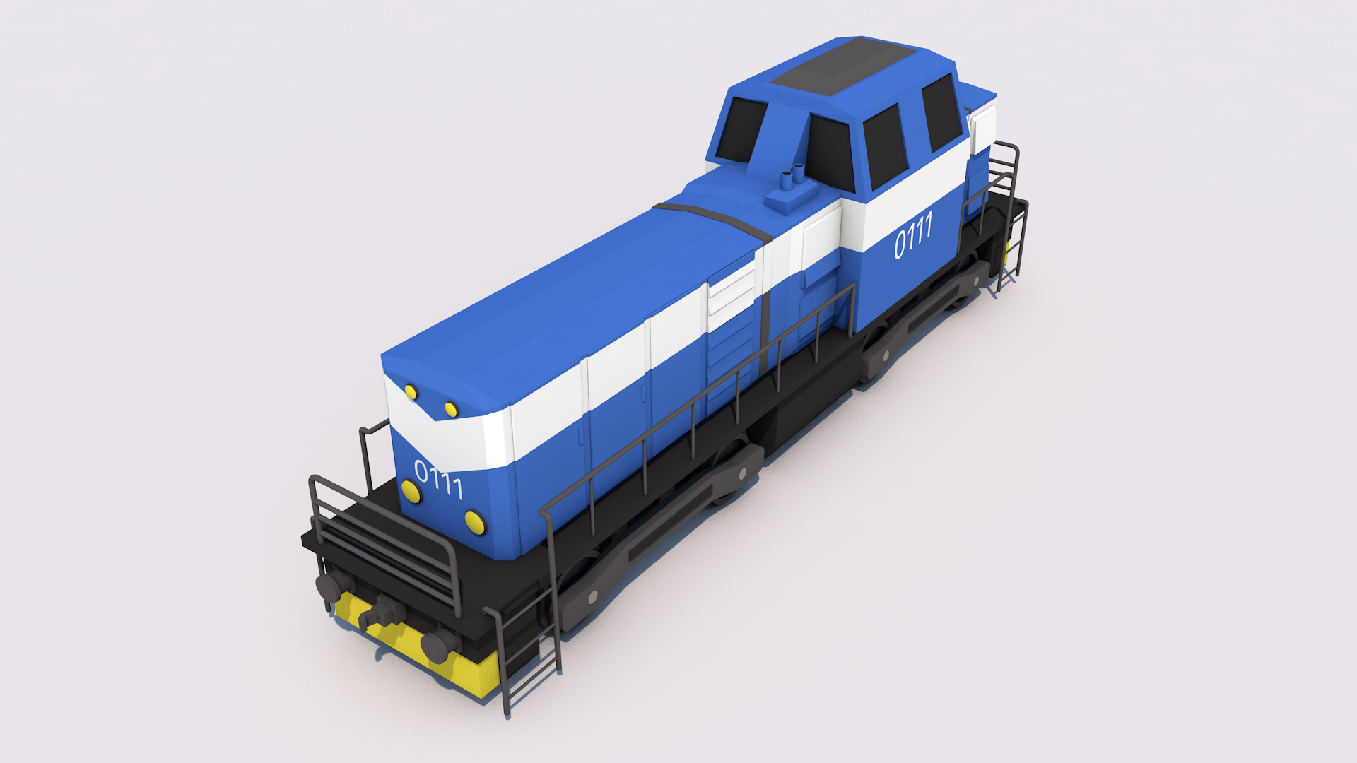 Train cargo model - TurboSquid 1159170