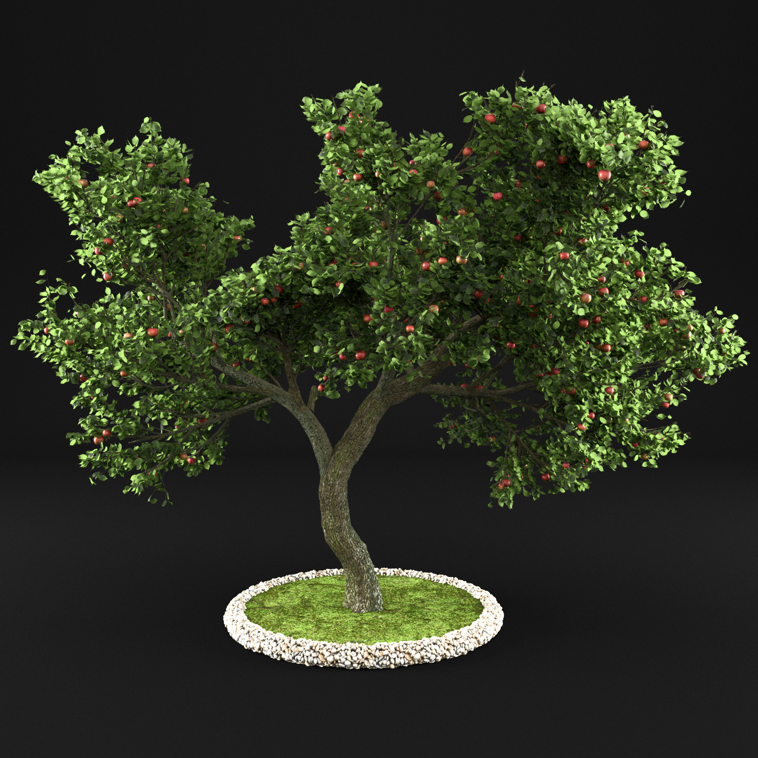 3D apple tree model - TurboSquid 1159283