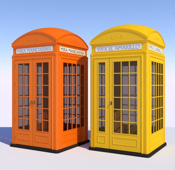 Phone Booth 3D Models for Download | TurboSquid