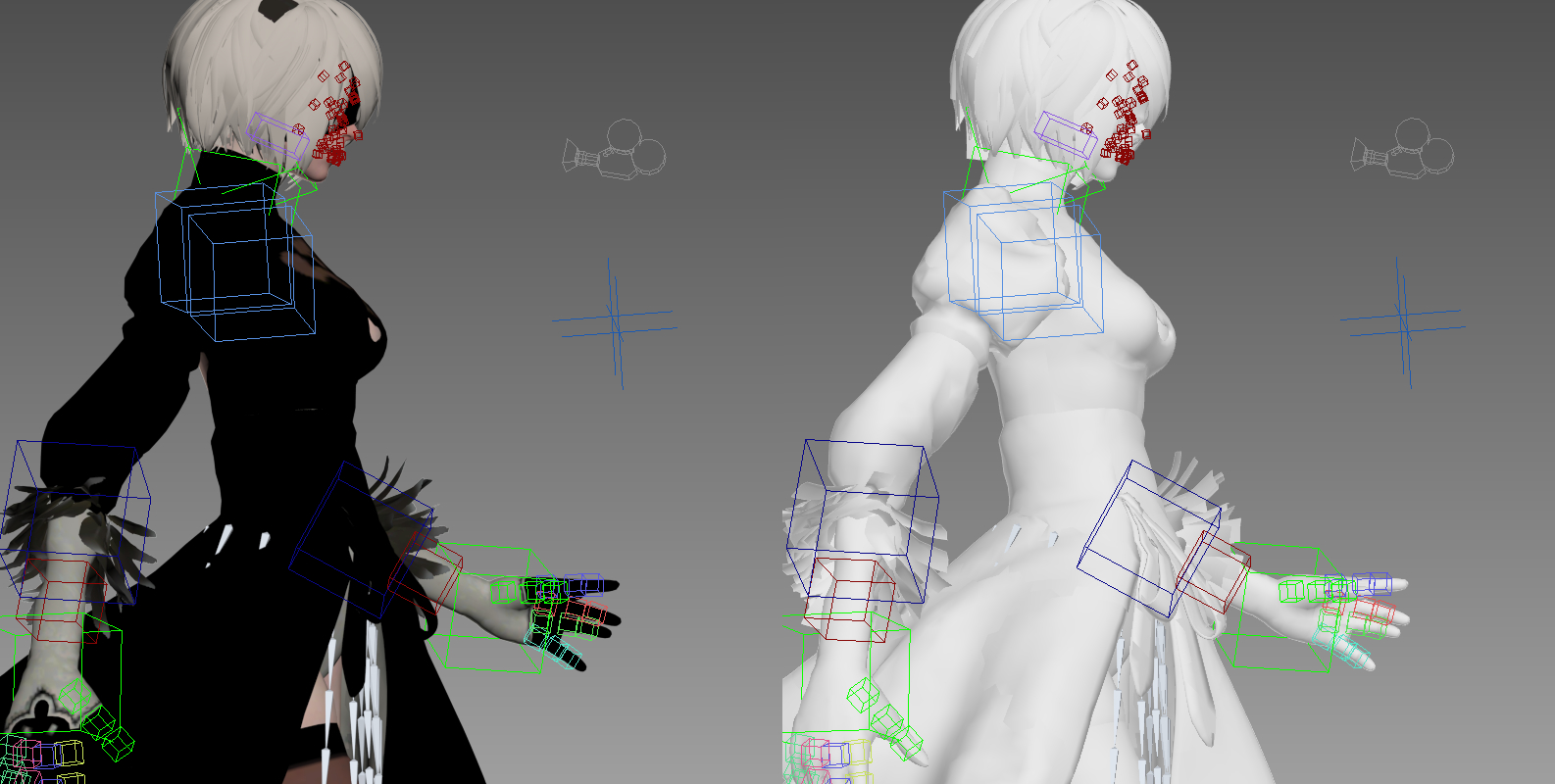 3D rigged 2b model - TurboSquid 1159435