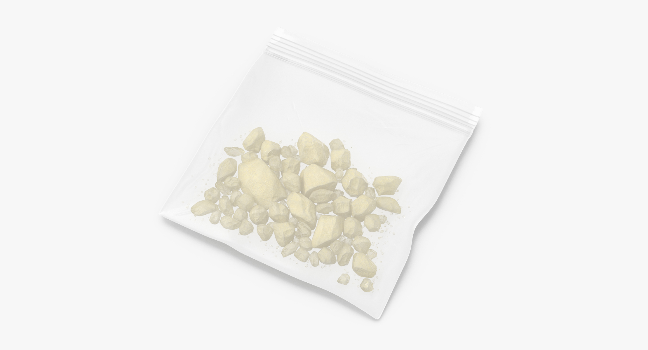 modelo 3d Pequeño fármaco Baggie Crystal Meth 02 - TurboSquid 1159506