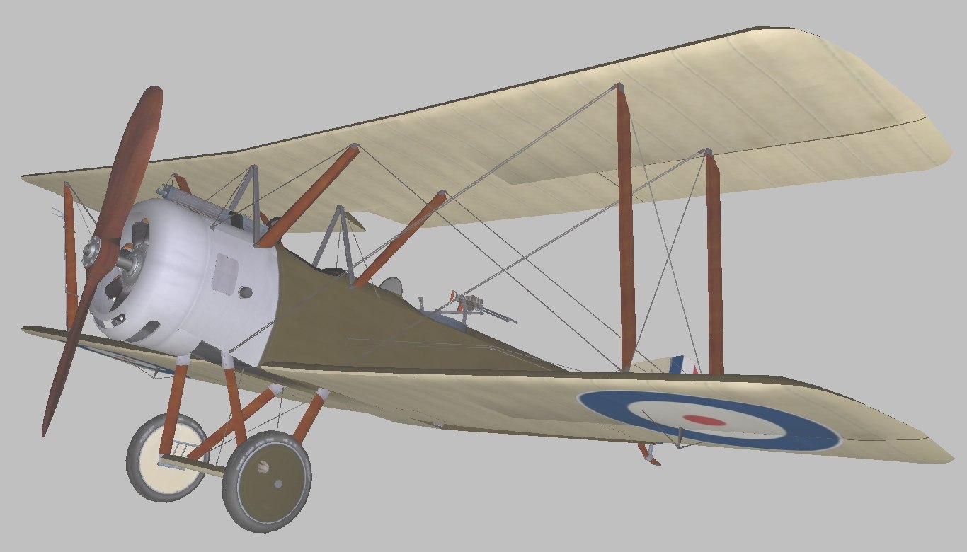 3D модель Sopwith Sturtter - TurboSquid 1159511