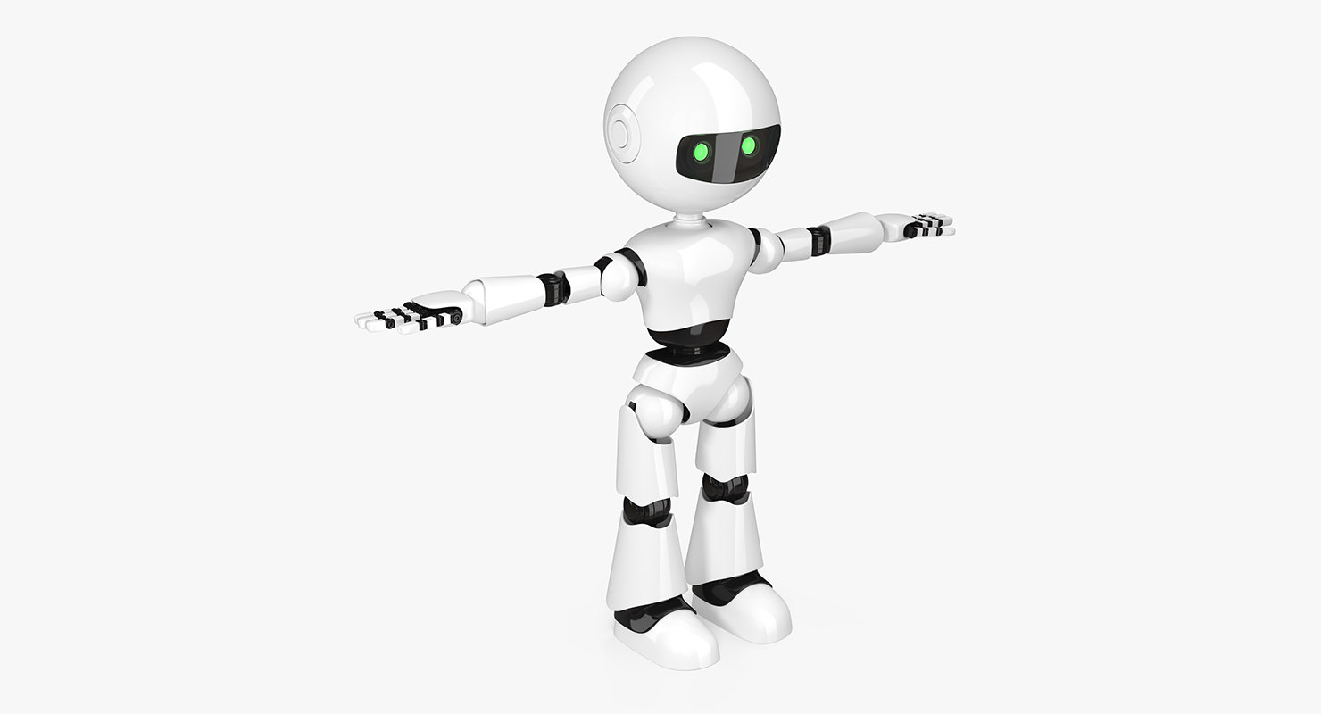 Modern robot 3D - TurboSquid 1159558