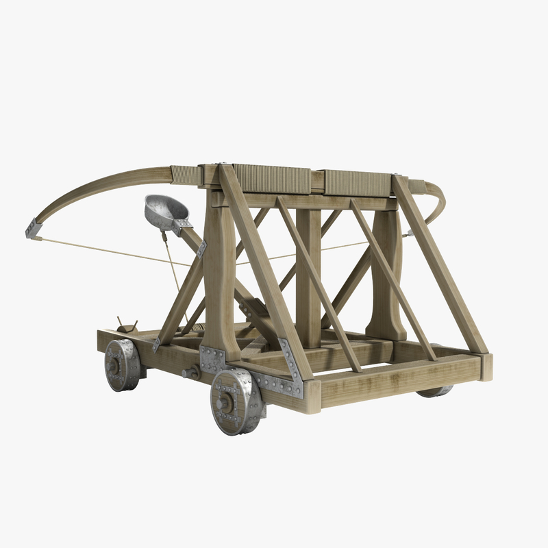 3D catapult model - TurboSquid 1159698