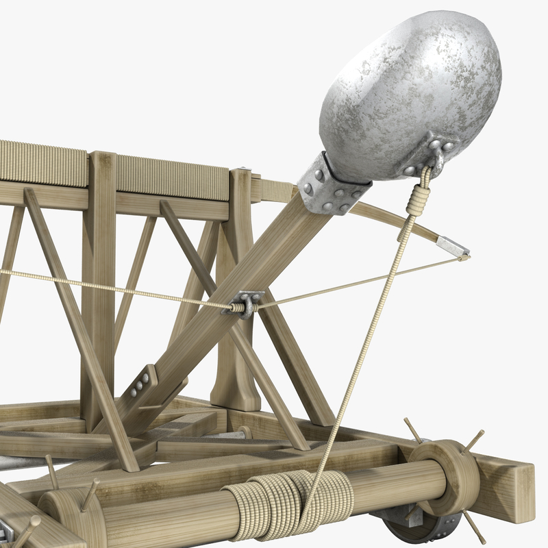 3D catapult model - TurboSquid 1159698