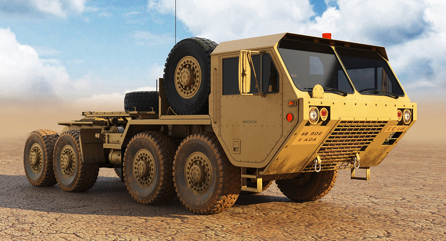 3D model hemtt oshkosh truck - TurboSquid 1159786