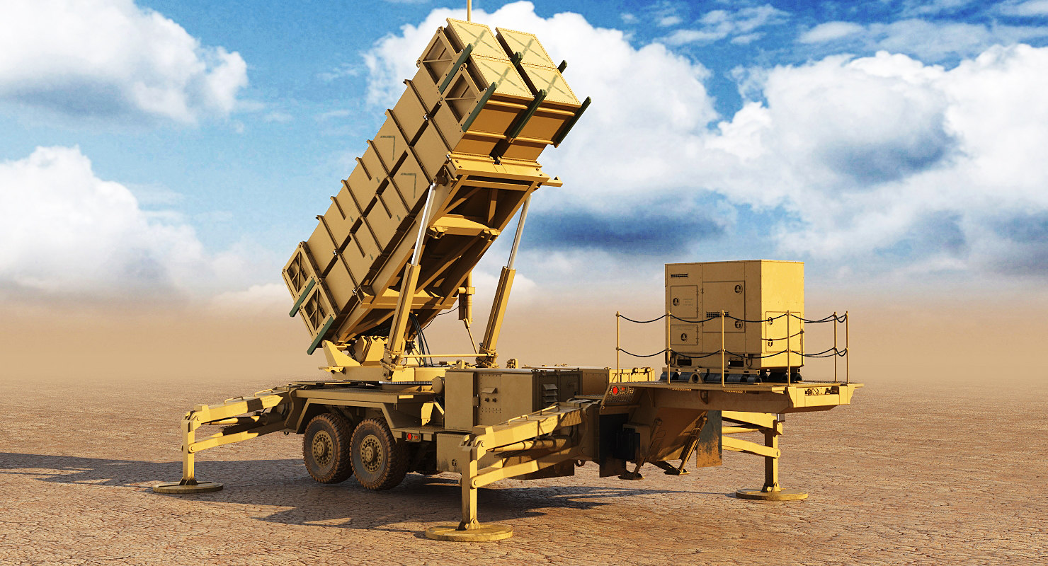Mim-104 patriot sam 3D model - TurboSquid 1159889