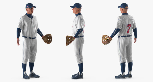 Baseball player rigged generic 3D - TurboSquid 1159992